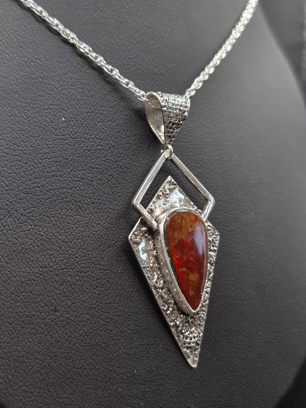 Rare Red Ammolite - The Traveling Stones